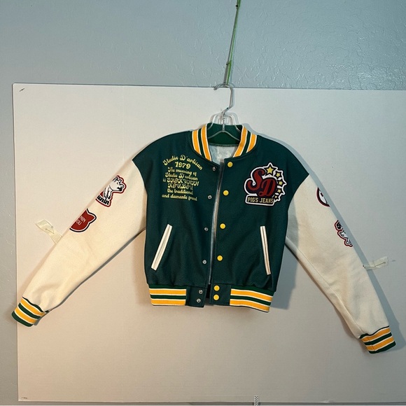 Blush Mark | Jackets & Coats | Blush Mark Varsity Style Jacket Extra ...